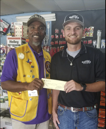 Marlin Lions help firemen | The Marlin Democrat